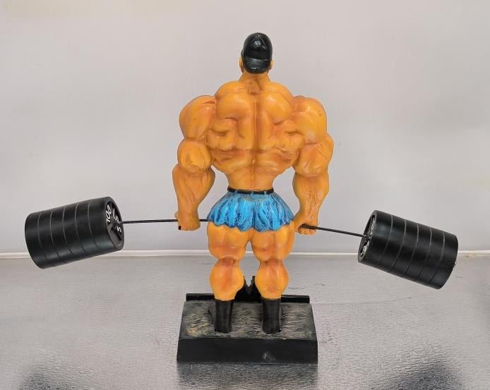 Xtreme MAX Deadlift Figurine Bodybuilding Weightlifting Collectible St ...