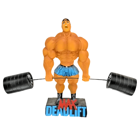 Xtreme MAX Deadlift Figurine Bodybuilding Weightlifting Collectible St ...