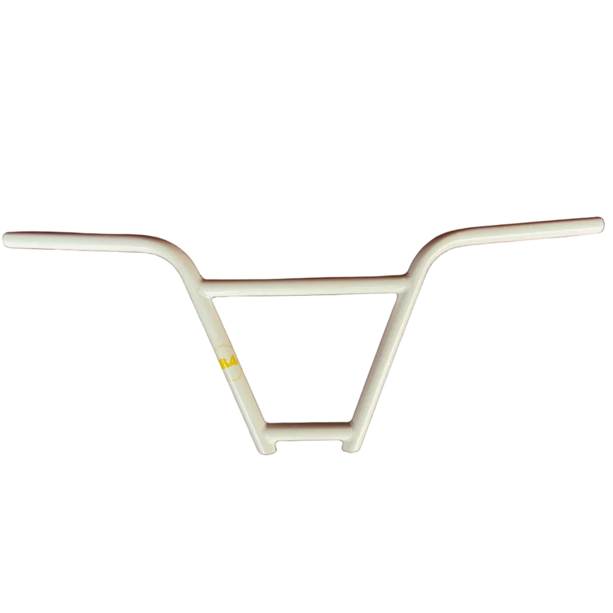 R4 BMX Four Piece 4130 Chromoly Handlebar 9.5" Rise, White| R4 Products